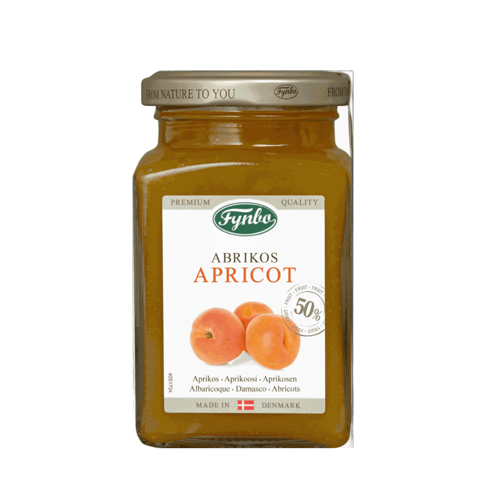 Geleia Damasco Premium Fynbo – 285g - Casa Santa Luzia