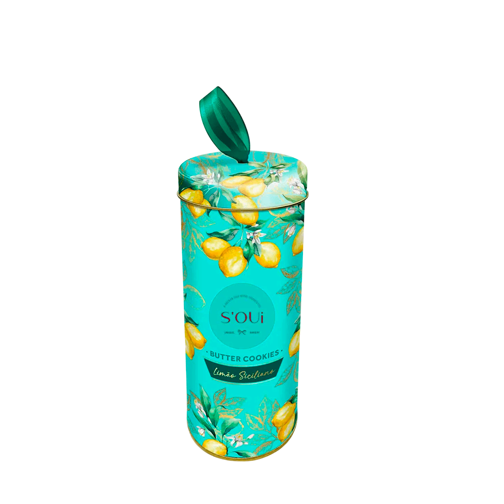 Biscoito Butter Cookies Limão Siciliano Soui – 200g - Casa Santa Luzia