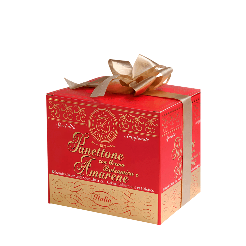 Panettone Balsâmico com Cerejas Amarene Leonardi – 750g - Casa Santa Luzia