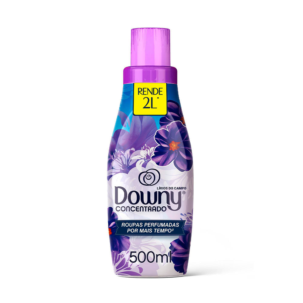 Amaciante Concentrado Lírios do Campo Downy 500ml - Casa Santa Luzia